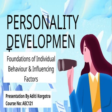 Ppt On Personal Developmementtt 2 Pptx