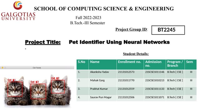 Paper Presentation on CATTLE BREED DETECTION AND CATEGORIZATION USING IMAGE PROCESSING AND ...