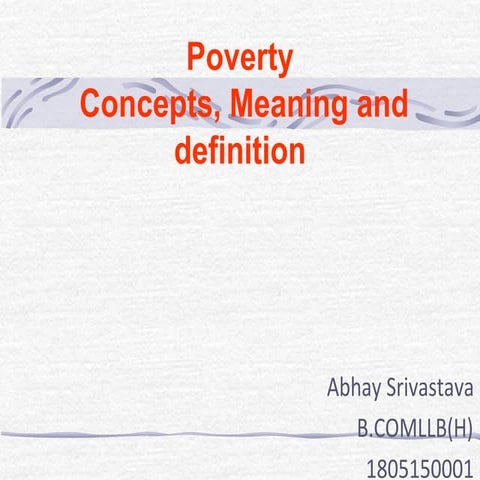 PPT on Poverty 1805150001.pptx