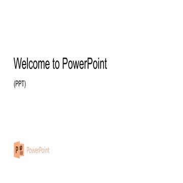 How to Make a PowerPoint | PPT