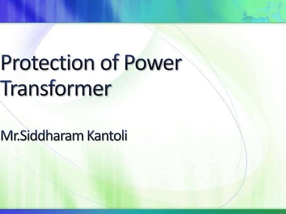 Characteristic of idmt curves for overcurrent relays | PPT