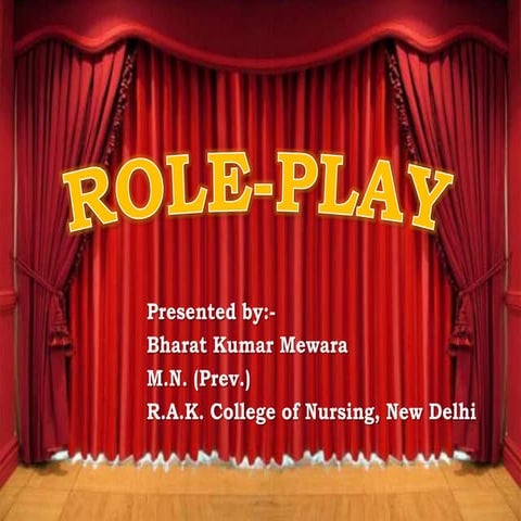 Role playing | PPTX
