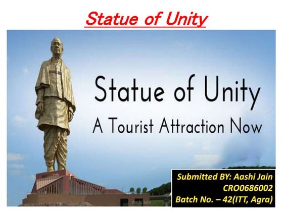 Statue of unity case study | PPT