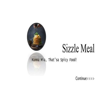 Sizzle Meal Sensations a Grilling Adventure | PPT