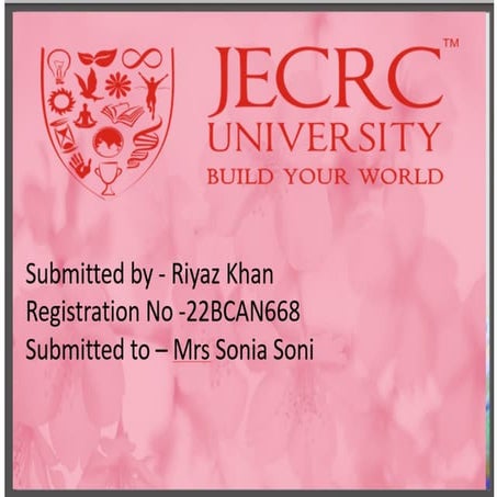 ppt on social awareness compaign from jecrc.ppt
