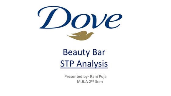Brand positioning model (Dove case study) | PPT