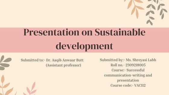 Sustainable Development Class 10.pptx