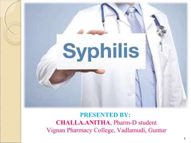 Syphilis | PPTX