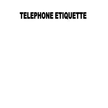 PPT ON TELEPHONE ETIQUETTE.pptx