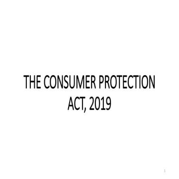 PPT ON THE CONSUMER PROTECTION ACT, 2019.pptx