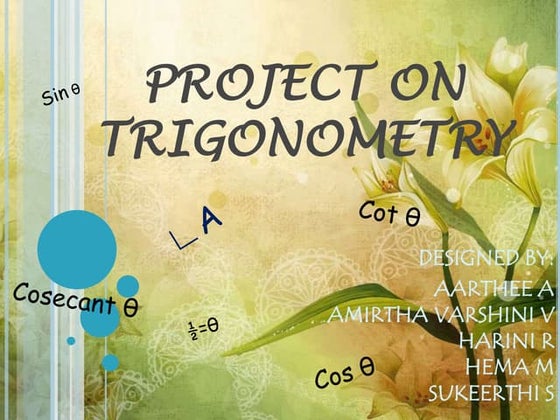 Trigonometry | PPTX