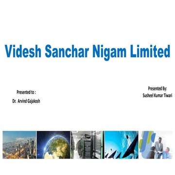 VSNL Presentation (Videsh Sanchar Nigam Limited) | PPTX