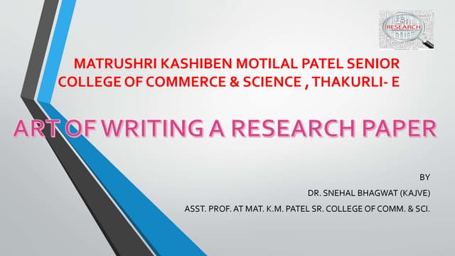 How to write the rationale for research? | PDF
