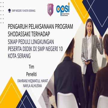 Power Point Olimpiade Penelitian Siswa Indonesia (OPSI) IPS | PPTX
