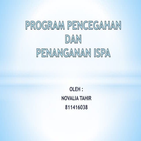 Pedoman pengendalian ispa | PDF