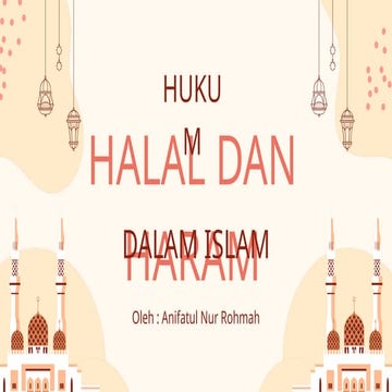PENDIDIKAN AGAMAKELAS 6 HALAL DAN HARAM.pptx