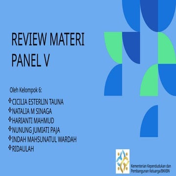 Presentasi powerpoint panel lima kelompok lima.pptx