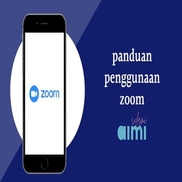 Paparan penggunaan zoom dalam presentasi | PPTX