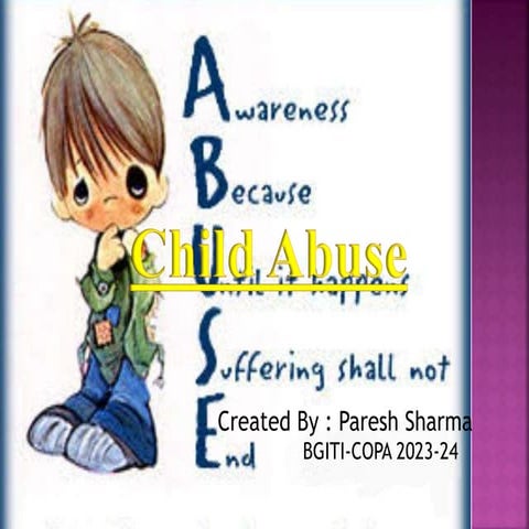 Stop Child Abuse | PPT