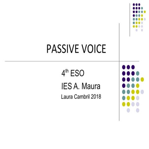 Ppt passive | ODP