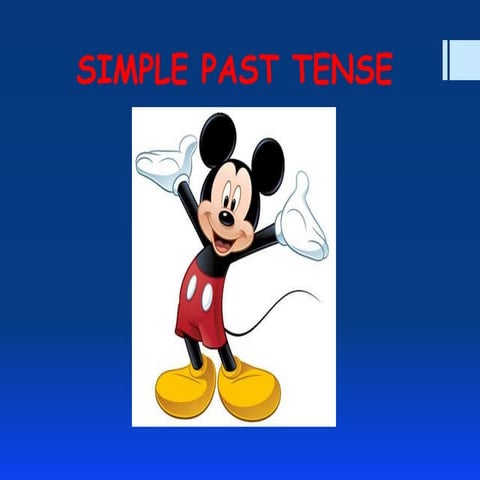 Simple Past Tense | PPT