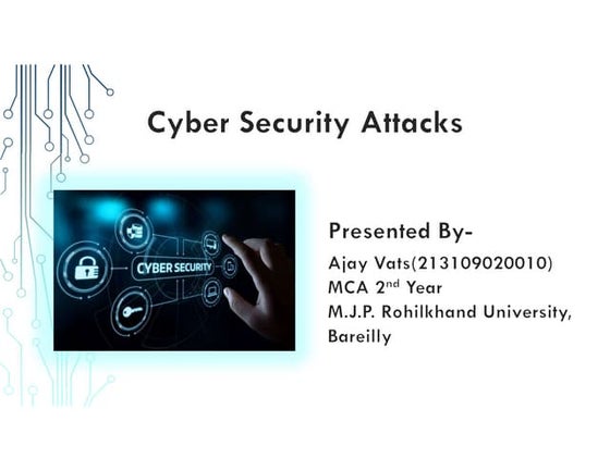 Grade 7 Chap 10 Cyber Threats and Security | PPT