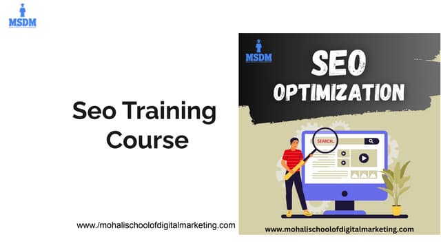 search engine optimization training course | PPT search engine optimization training course | PPT
