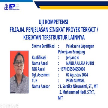 presentasi konstruksi Pekerjaan Bronjong -.pptx