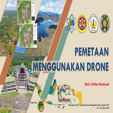 PPT Pelatihan Teknik Pemetaan Menggunakan Drone - Training Angkatan 29 ...