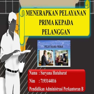 Pelayanan Prima Terhadap Pelanggan PPT | PPTX
