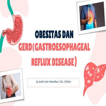 PPT PEMBELAJARAN HUBUNGAN OBESITAS DAN GERD | PDF