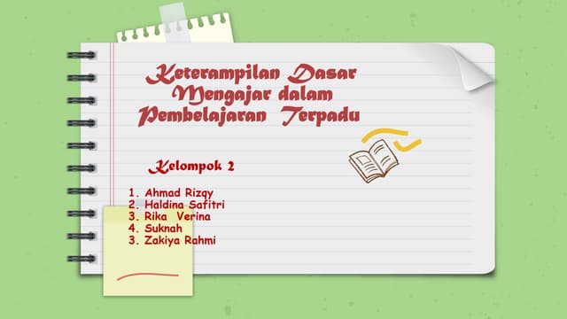 Pembelajaran terpadu Modul 2 _ PGSD UT_. | PPTX