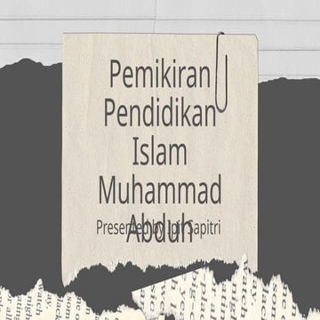 PPT Pemikiran Pendidikan Muhammad Abduh.pptx