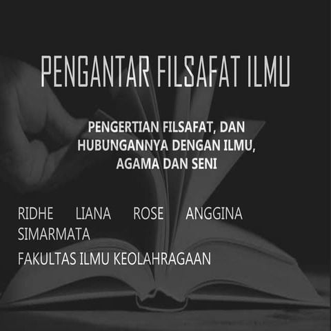 PPT Pengantar Filsafat (Pengertian Filsafat).pptx