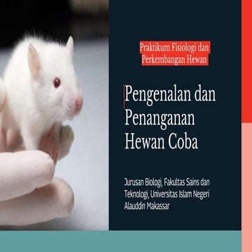 PPT PENGENALAN DAN PENANGANAN HEWAN COBA.pptx