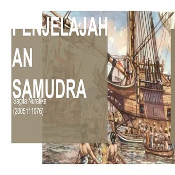 PENJELAJAHAN SAMUDRA BANGSA BARAT KE INDONESIA | PPTX