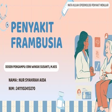 Ppt Penyakit Frambusia.pdfaejherbwnbnbebebbebb | PDF