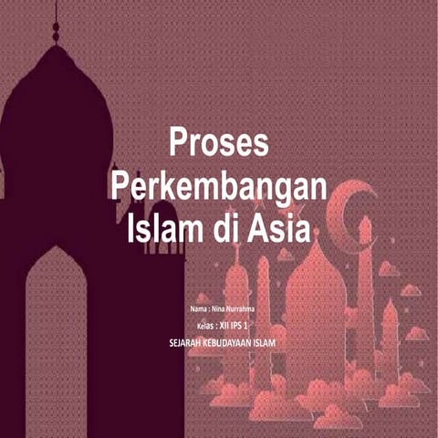 PPT PAI 10 Faktor Kemajuan Islam Dunia kelas 12.pptx