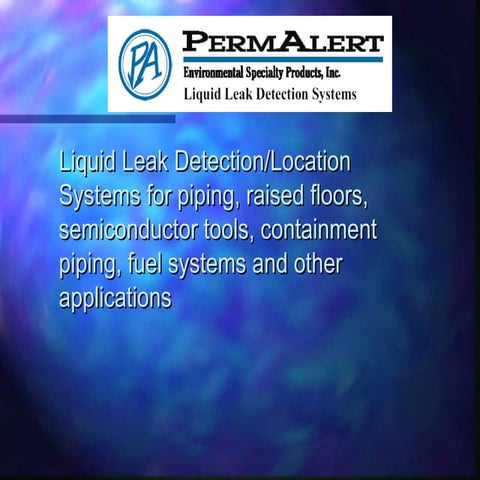 PermAlert Liquid Leak Detection Systems | PPT