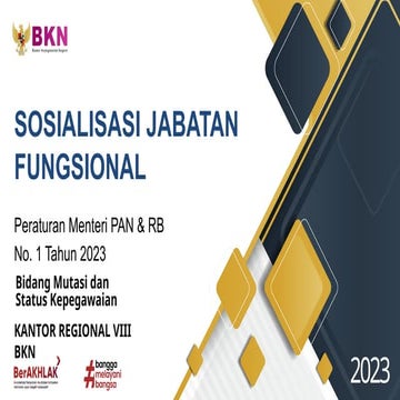 #1 Bahan Sosialisasi Ukom CAT untuk JF Nakes | PDF