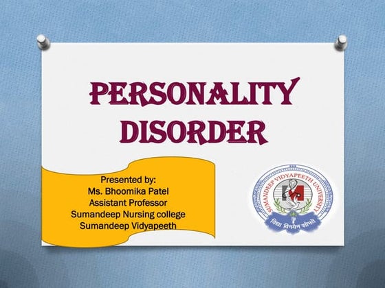 Personality ppt | PPT