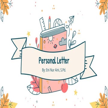 Ppt personal letter | PPTX