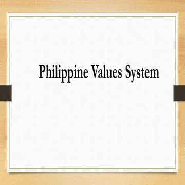 PPT Philippine Values System.pptx