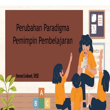 Perubahan Paradigma pemimpin Pembelajaran | PPTX