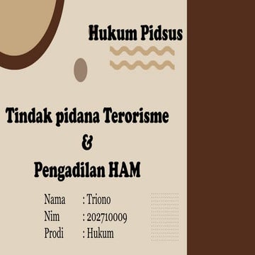ppt pidsus triono siap presentasi tugas pidsus | PPTX