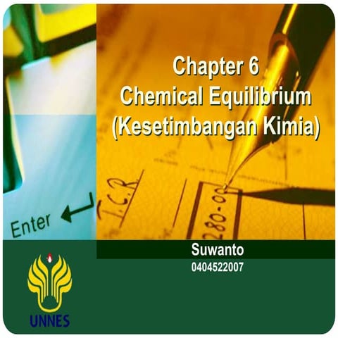 PPT PKMK Chapter 6 Chemical Equilibrium.pptx