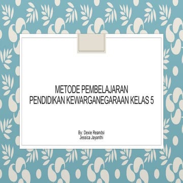 Ppt pkn kls5 | PDF