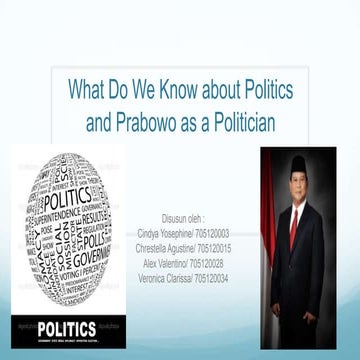 Ppt politik | PPTX