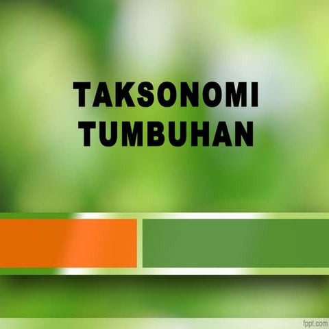 Ppt Poltekkes taksonomi tumbuhan | PPT