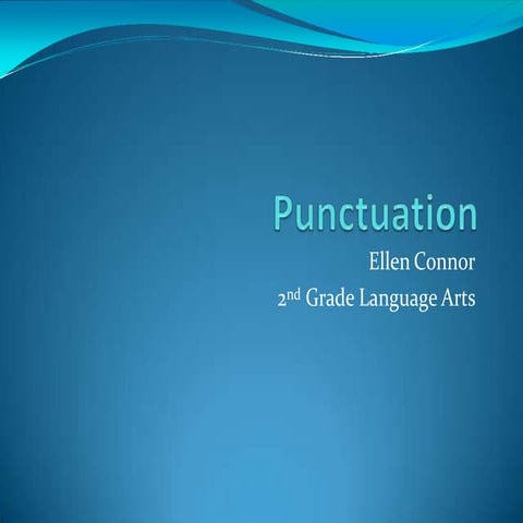 Punctuation Powerpoint | PPTX
